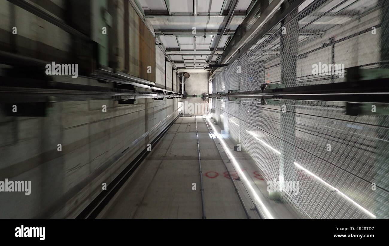 Elevator hoistway hi-res stock photography and images - Alamy