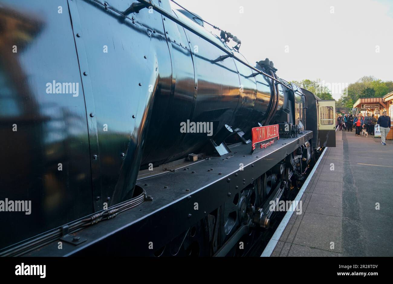 Taw valley locomotive hi-res stock photography and images - Alamy