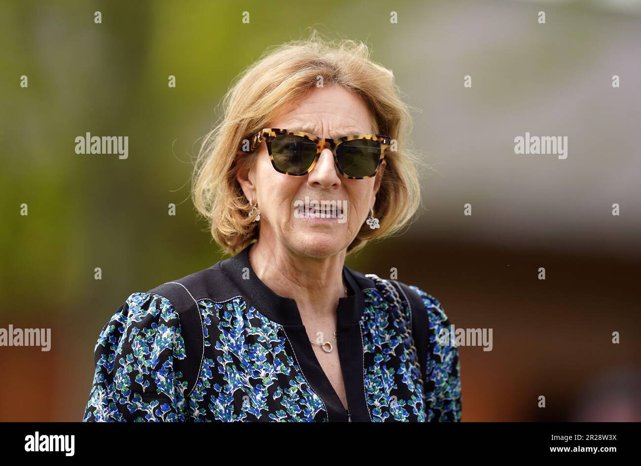Maureen Haggas on day one of the Dante Festival 2023 at York Racecourse ...