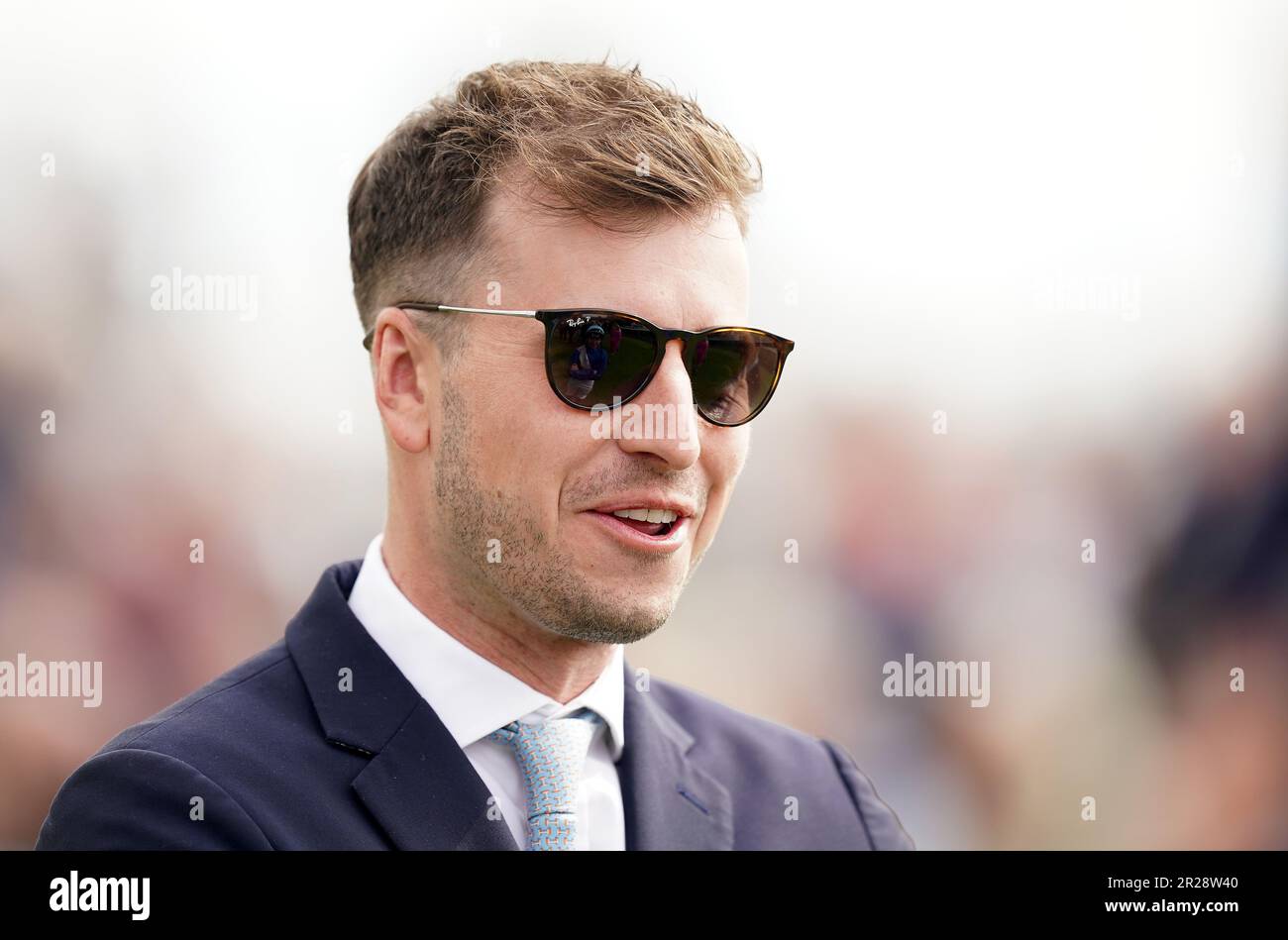 Trainer Jack Channon on day one of the Dante Festival 2023 at York ...