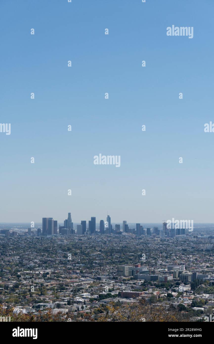 View of downtown Los Angeles Stock Photo - Alamy