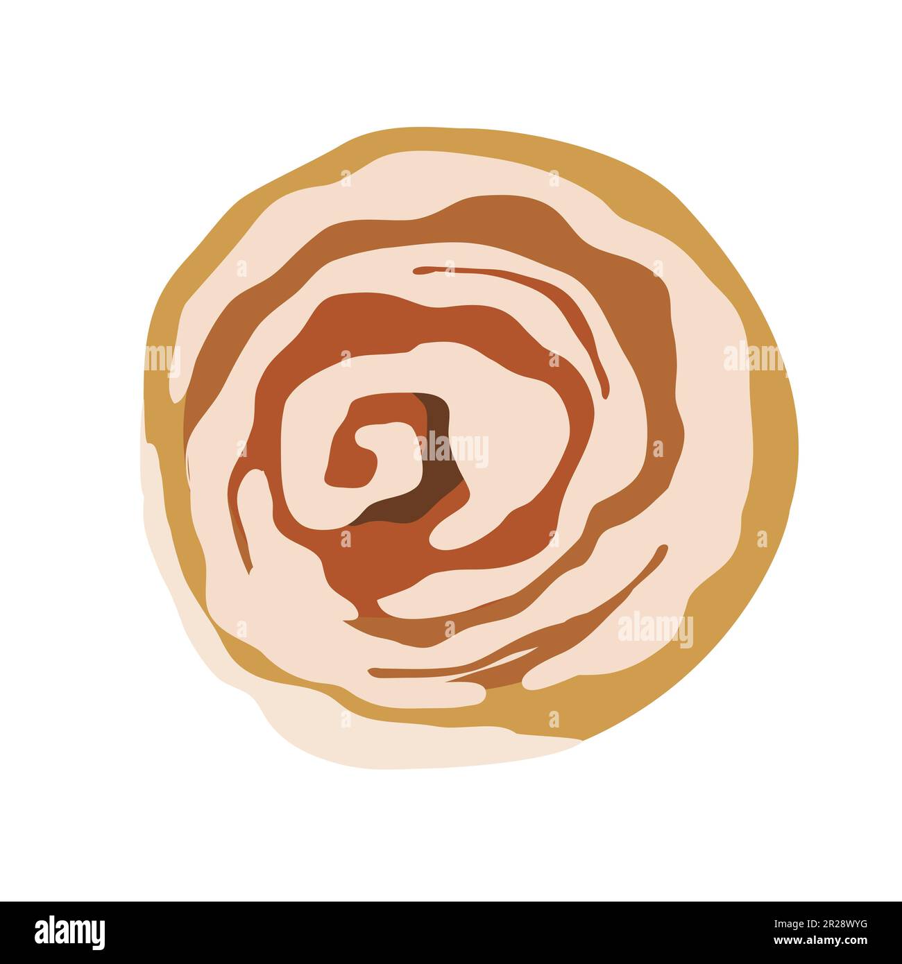 Cinnabon cinnamon roll Stock Vector Images - Alamy