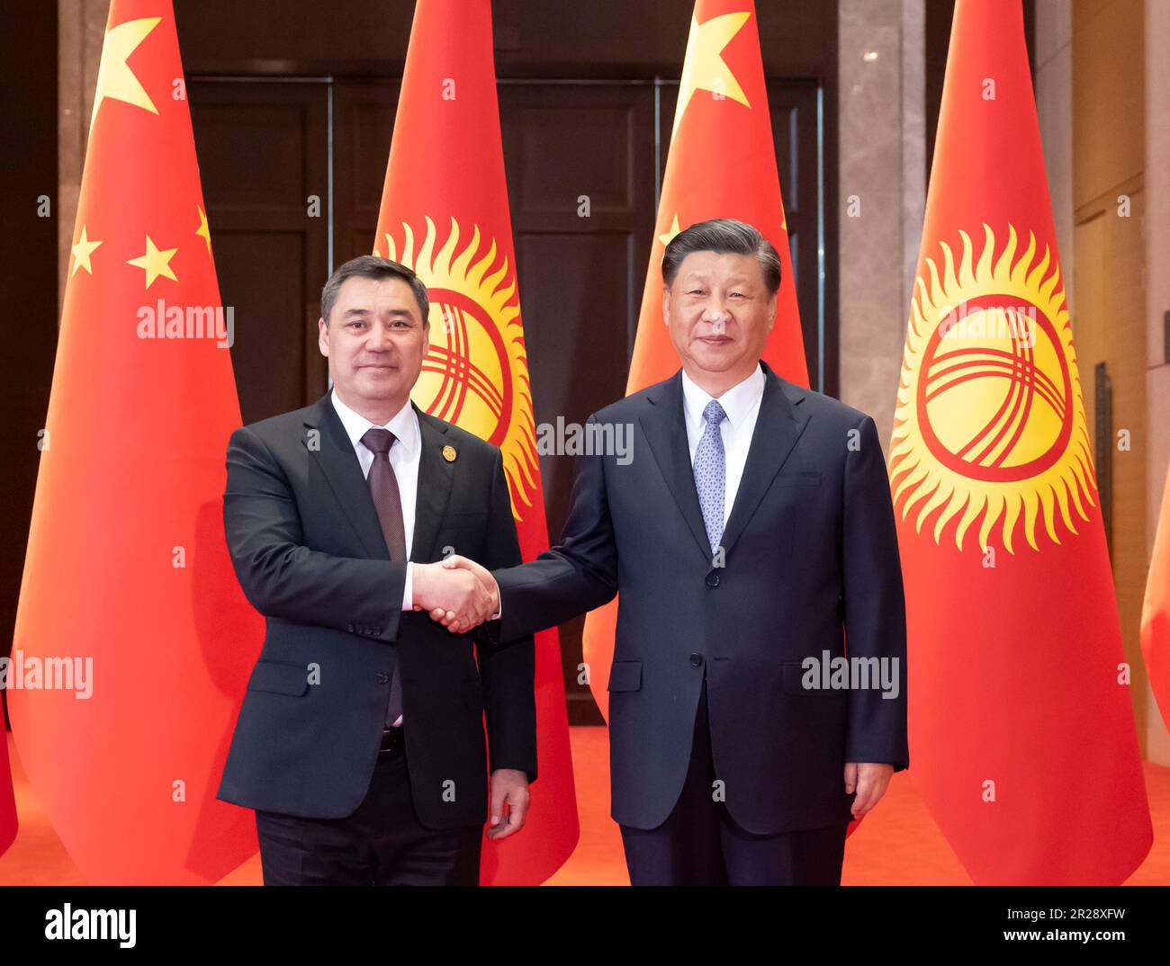 Xi'an, China's Shaanxi Province. 18th May, 2023. Chinese President Xi ...