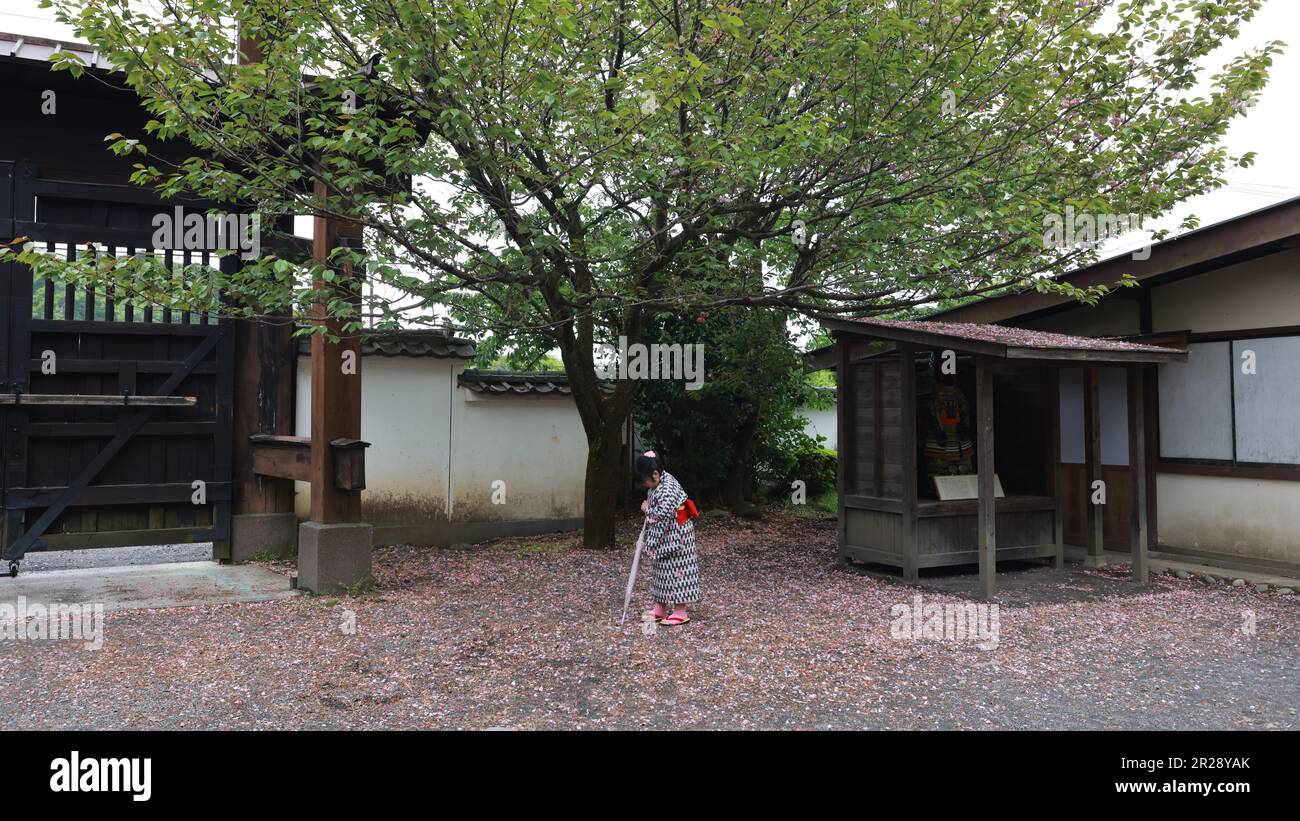 Kinugawa Onsen, Japan May 1 2023: Edo Wonderland Nikko Edomura is one ...