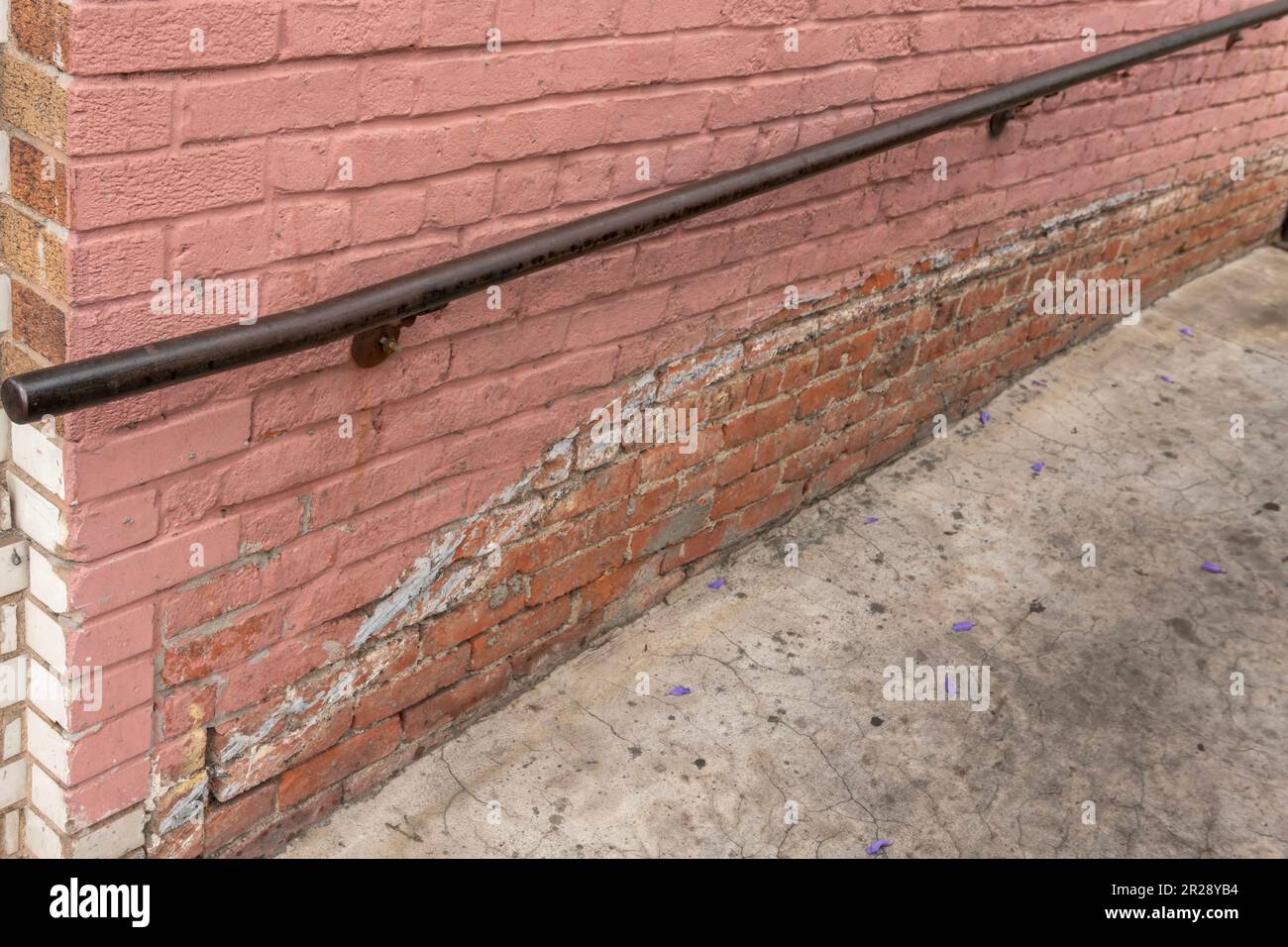 Brick wall railing hi-res stock photography and images - Alamy