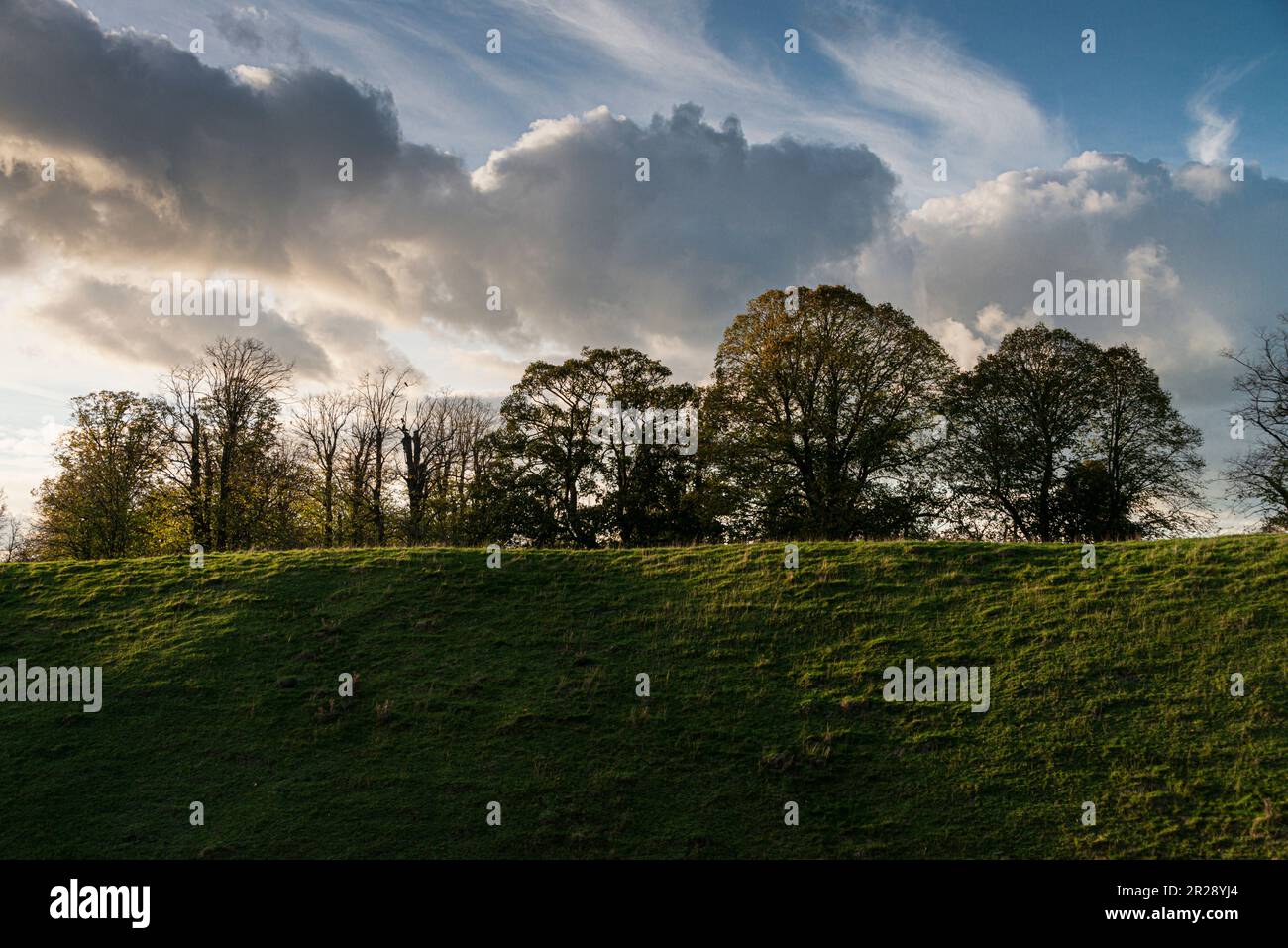 Neolithic earthwork hi-res stock photography and images - Alamy