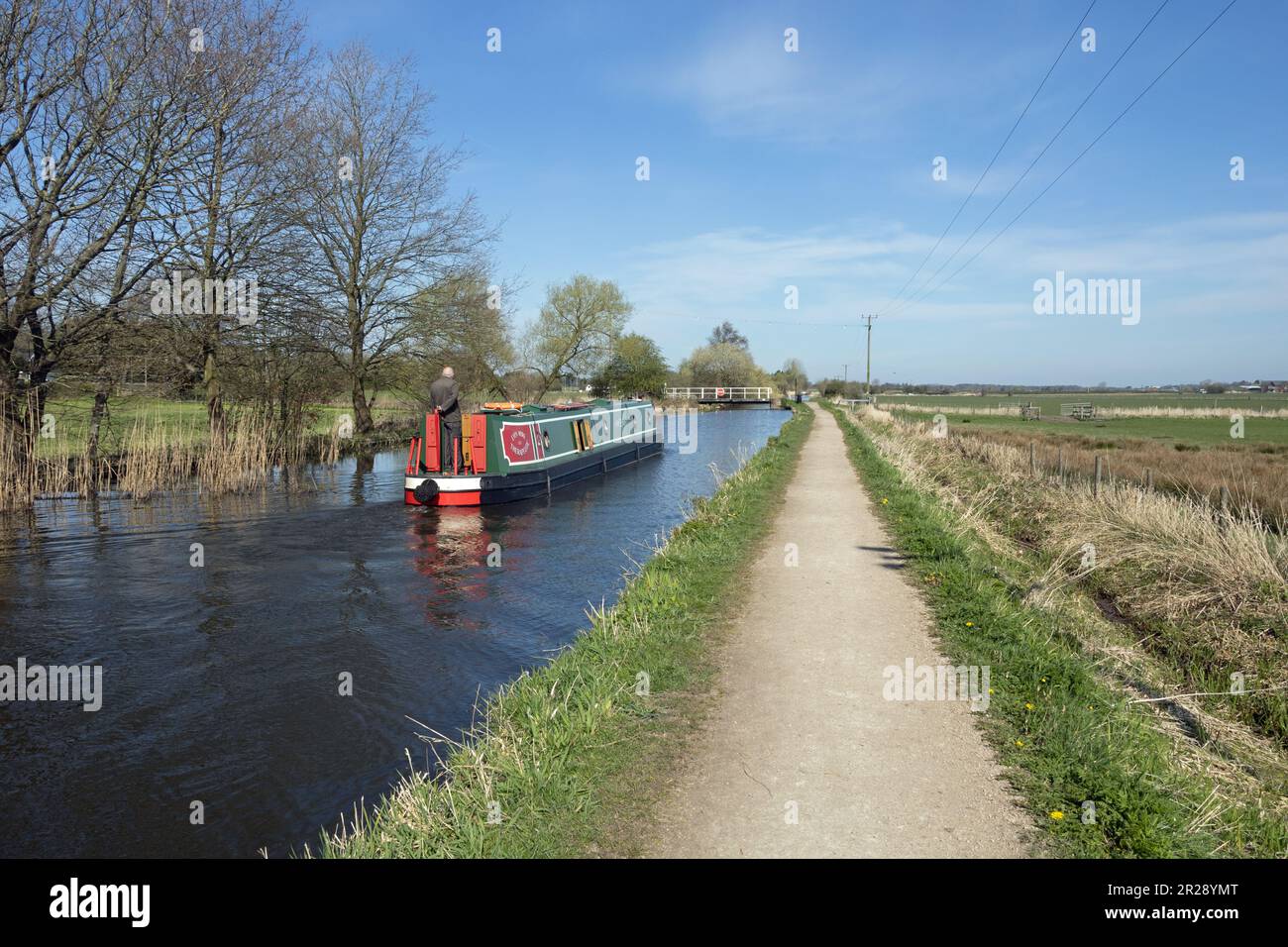 The Leeds and Liverpool Canal at Rufford Lancashire England Stock Photo ...
