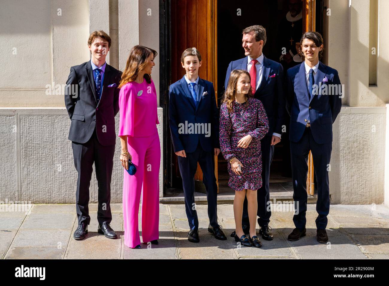 Paris, France. 18th May, 2023. Prince Joachim and Princess Marie of ...