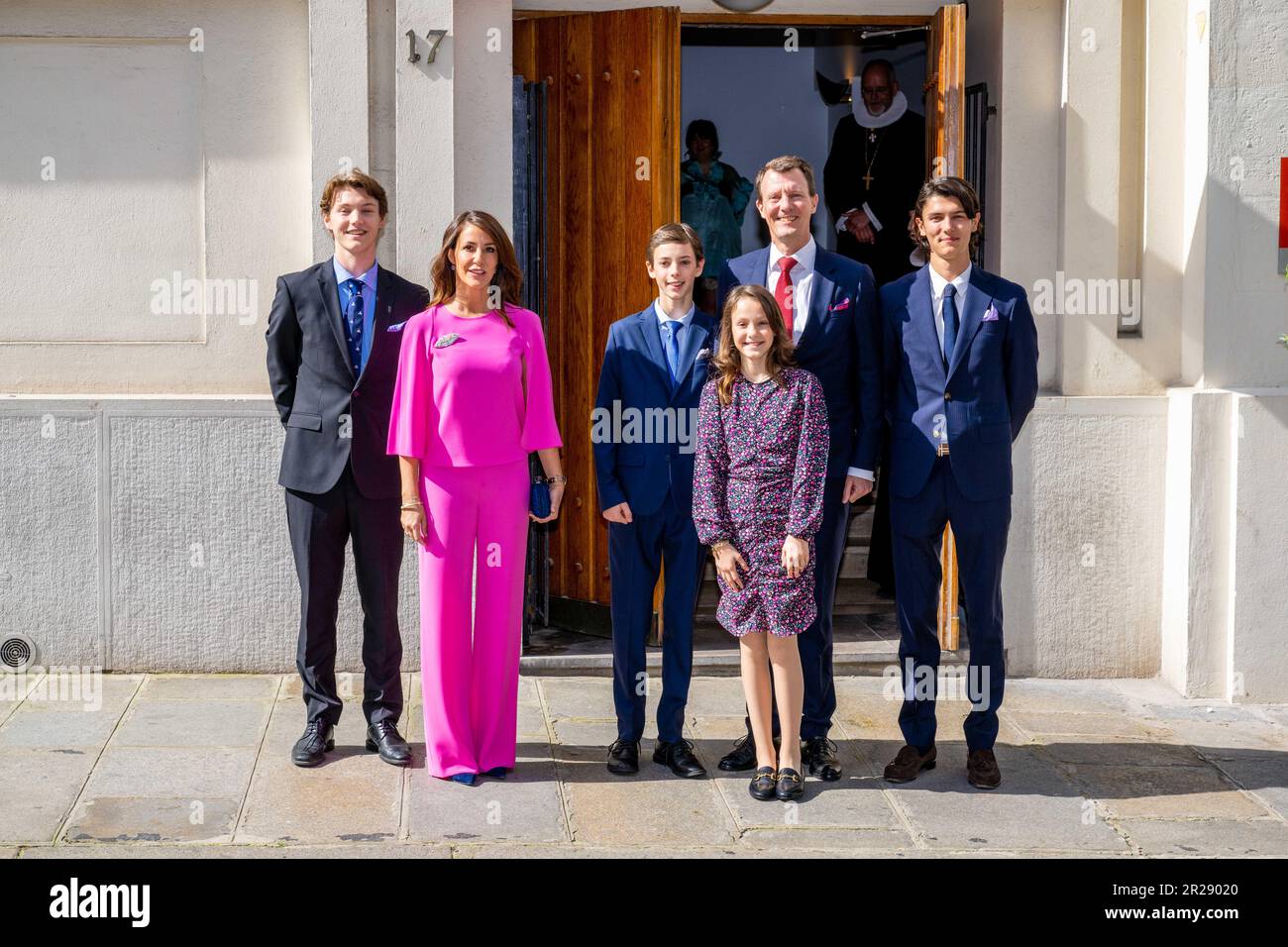 Paris, France. 18th May, 2023. Prince Joachim and Princess Marie of ...