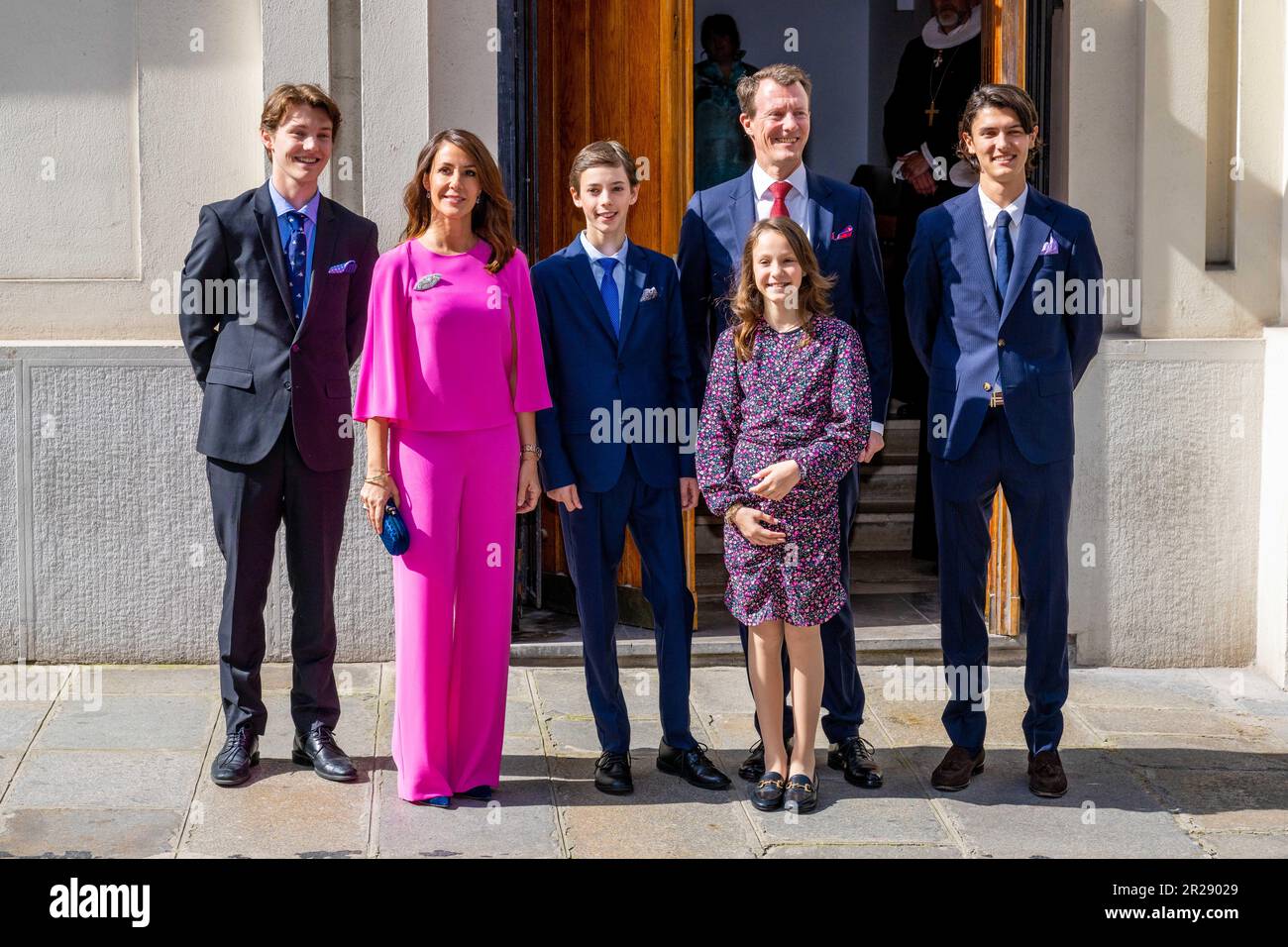 Paris, France. 18th May, 2023. Prince Joachim and Princess Marie of ...