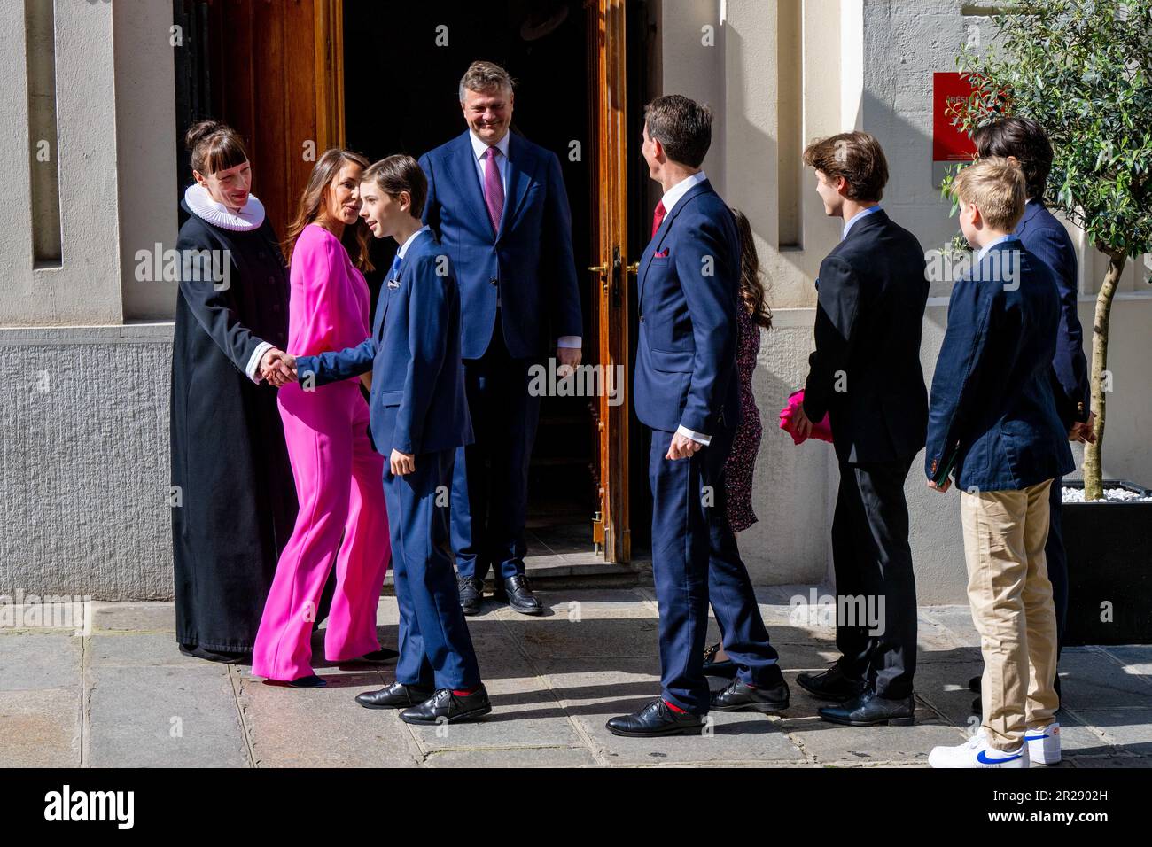 Paris, France. 18th May, 2023. Prince Joachim and Princess Marie of ...