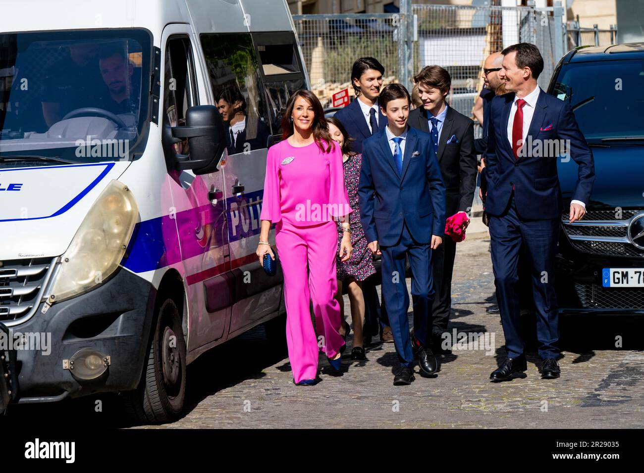 Paris, France. 18th May, 2023. Prince Joachim and Princess Marie of ...