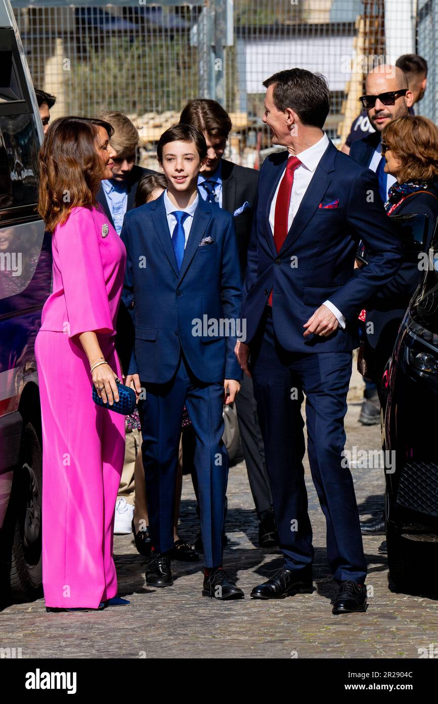 Paris, France. 18th May, 2023. Prince Joachim and Princess Marie of ...