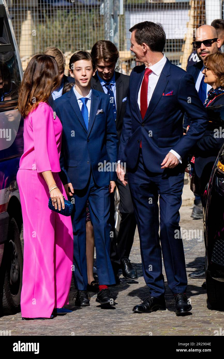 Paris, France. 18th May, 2023. Prince Joachim and Princess Marie of ...