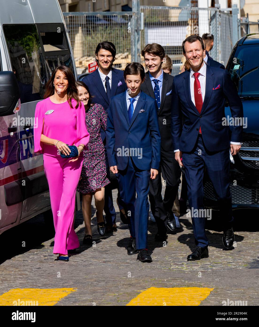 Paris, France. 18th May, 2023. Prince Joachim and Princess Marie of ...