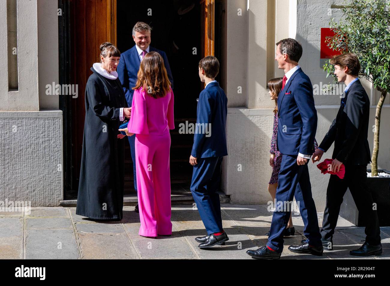 Paris, France. 18th May, 2023. Prince Joachim and Princess Marie of ...