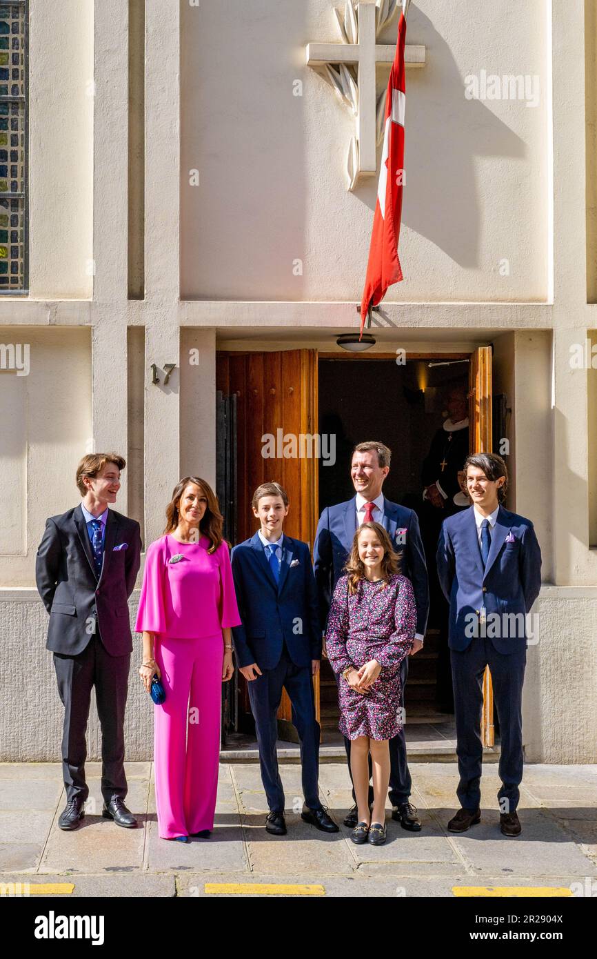 Paris, France. 18th May, 2023. Prince Joachim and Princess Marie of ...
