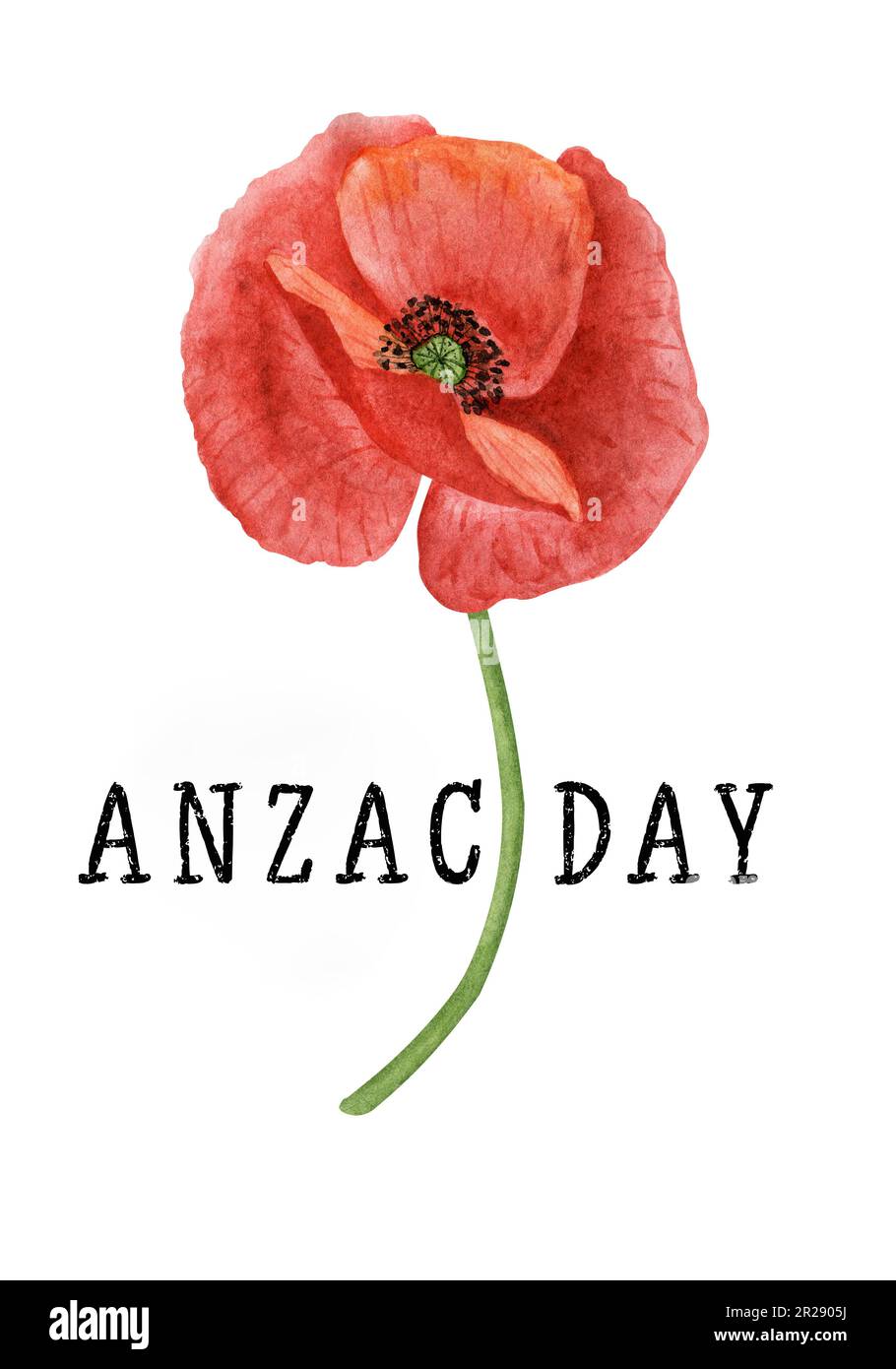 Anzac day card design template. Rememberance, Commemoration, Vetersns ...