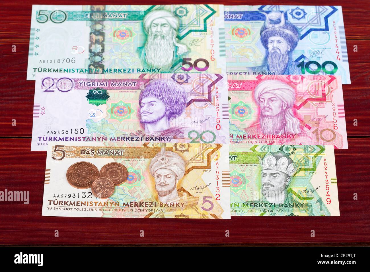 Turkmenistan manat hi-res stock photography and images - Alamy