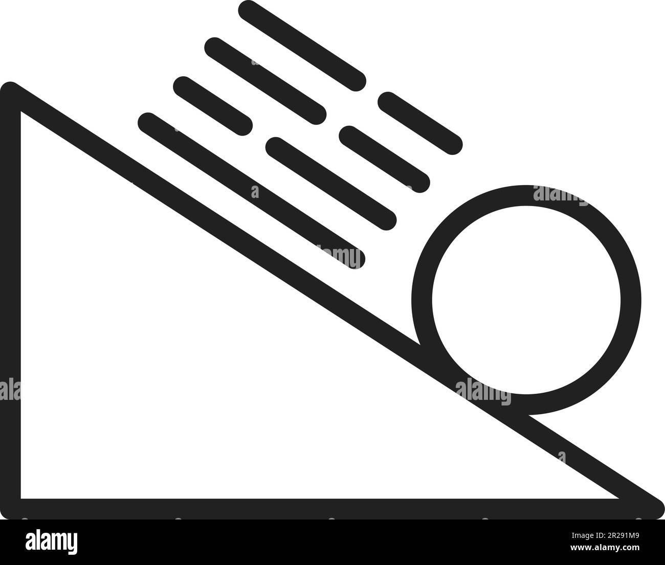 Rolling icon vector image Stock Vector Image & Art - Alamy