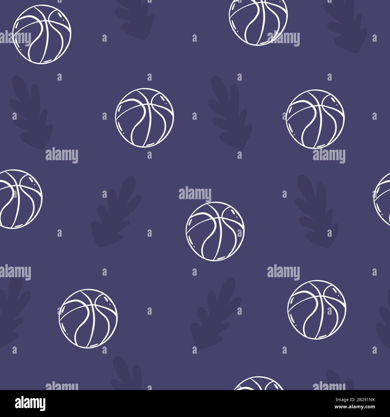 Seamless pattern on the sports theme Stock Vector Images - Alamy