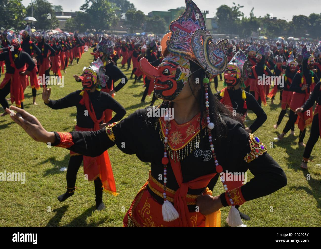 Malang, East Java, Indonesia. 17th May, 2023. two thousand students ...