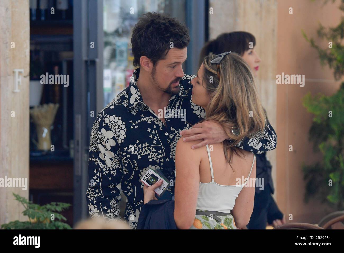Rome, Italy. 17th May, 2023. Matthew Atkinson (L) and Karissa Lee ...