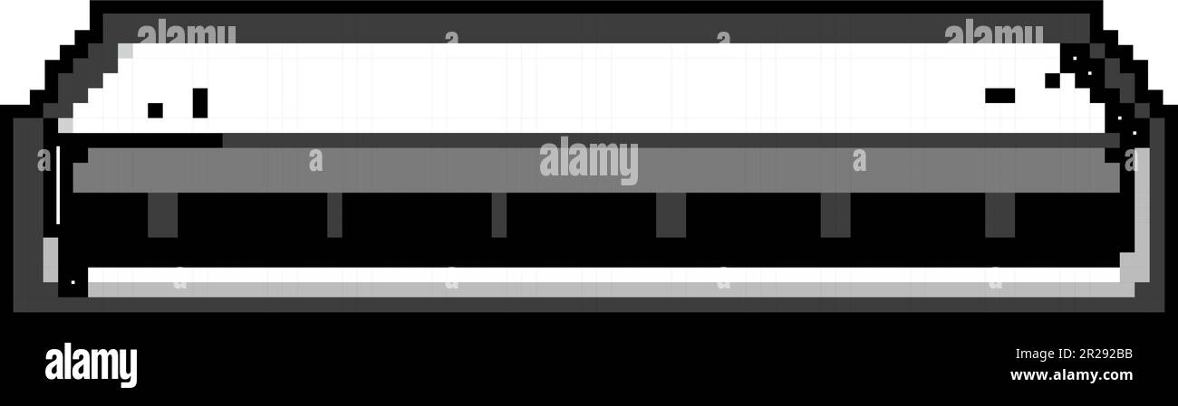 fax scanner document game pixel art vector illustration Stock Vector Image & Art - Alamy