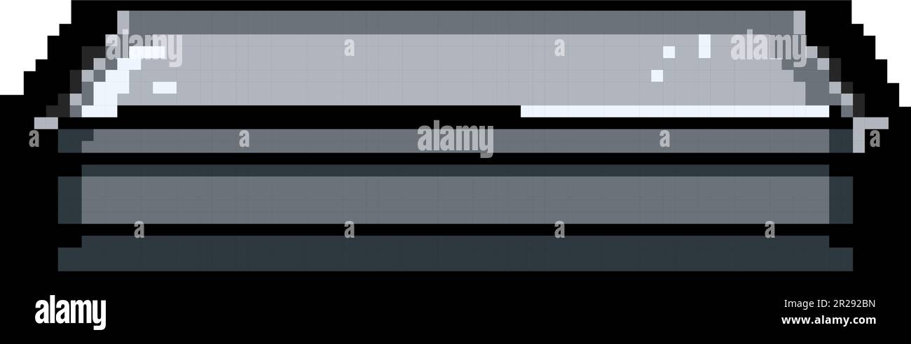 Machine Scanner Document Game Pixel Art Vector Illustration Stock Vector Image And Art Alamy