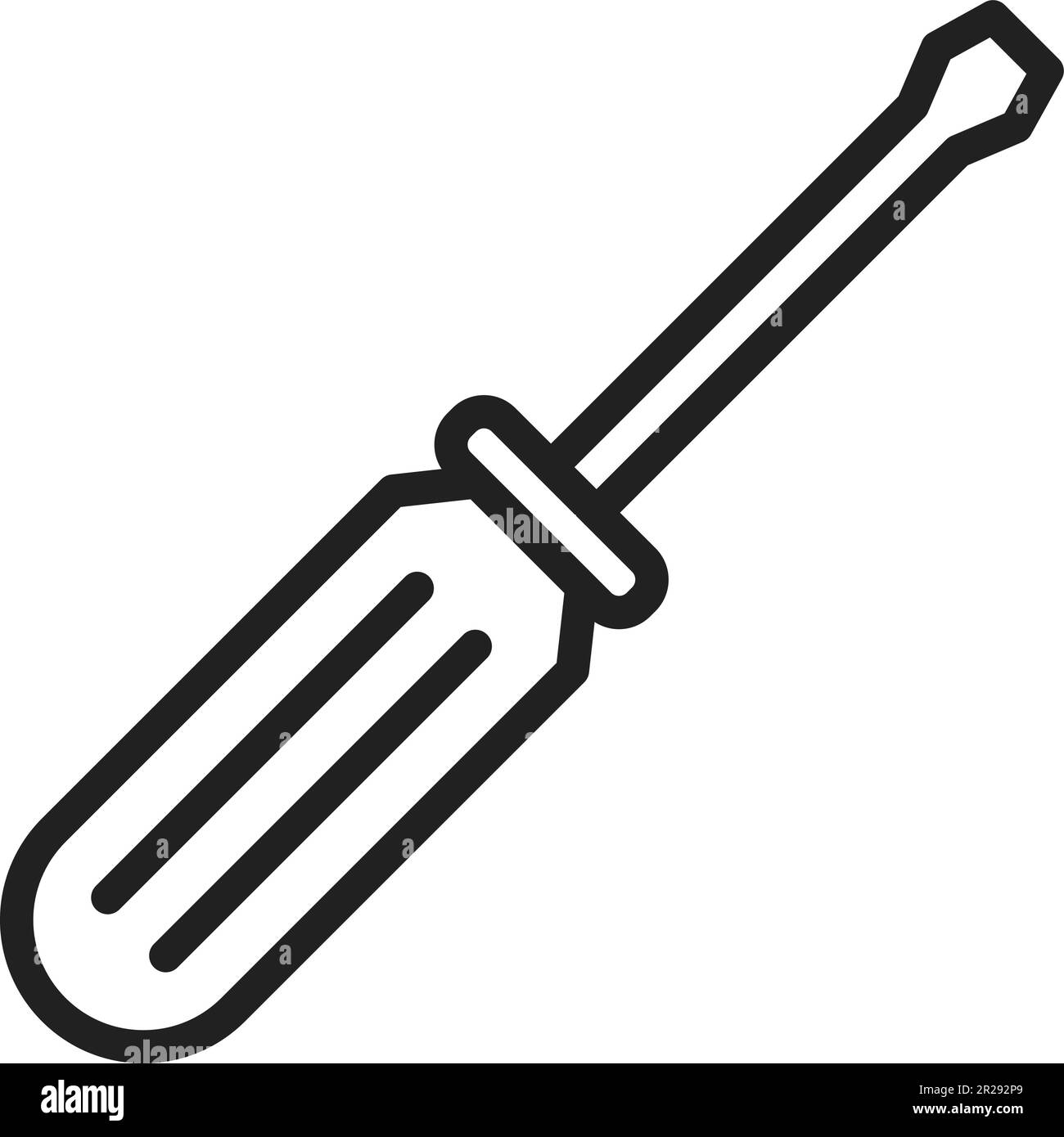 Screwdriver icon vector image Stock Vector Image & Art - Alamy