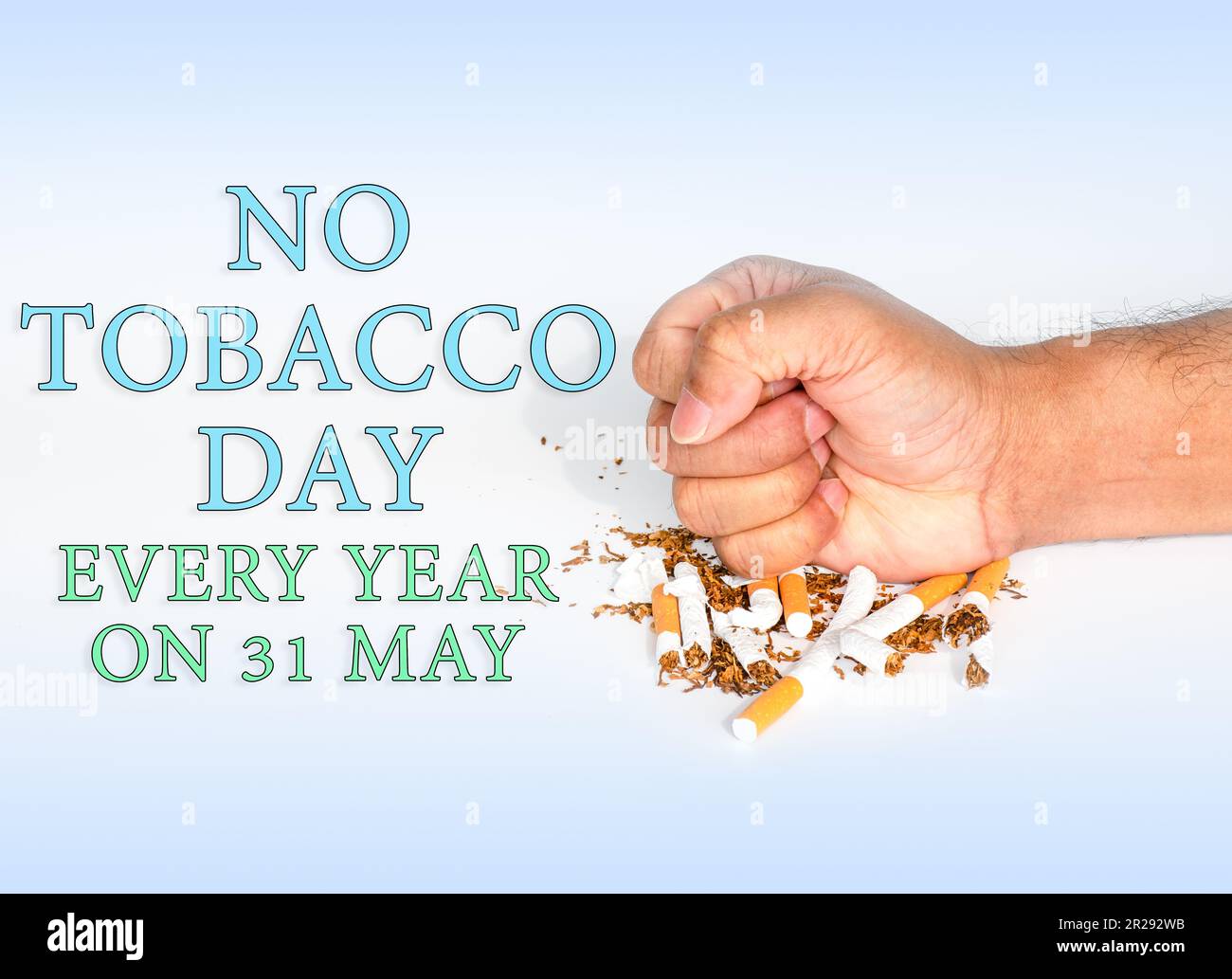 Symbol, World No Tobacco Day takes place around the world on 31 May ...