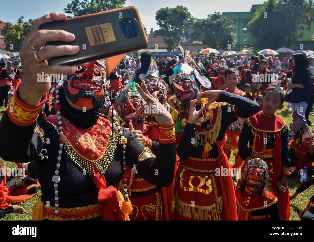 May 17, 2023, Malang, East Java, Indonesia: some of dancers took ...