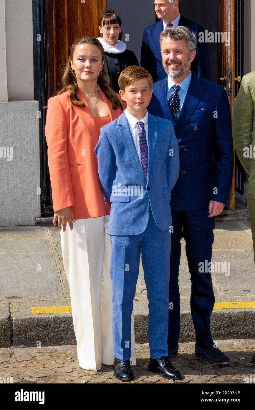 Paris, France. 18th May, 2023. Crown Prince Frederik of Denmark with ...
