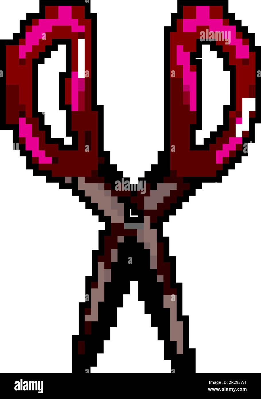 Shears cutout Stock Vector Images - Alamy