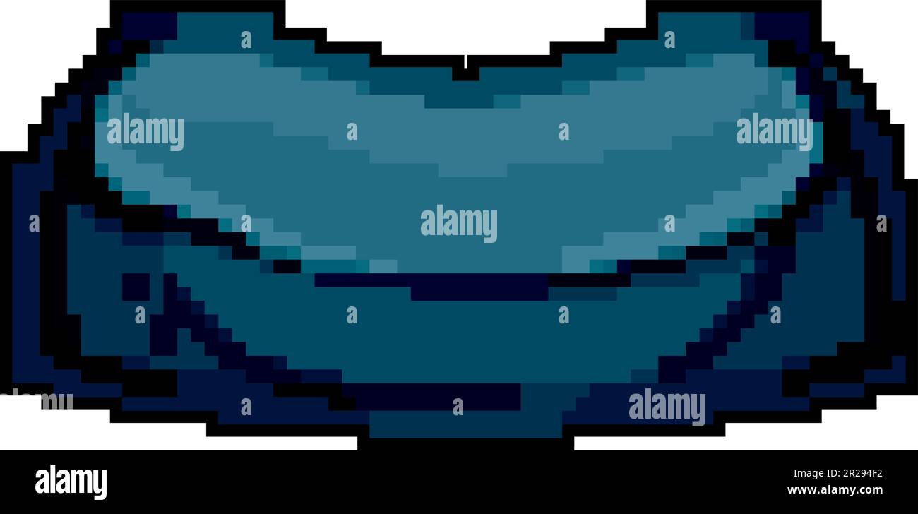 modern seat cushion game pixel art vector illustration Stock Vector ...