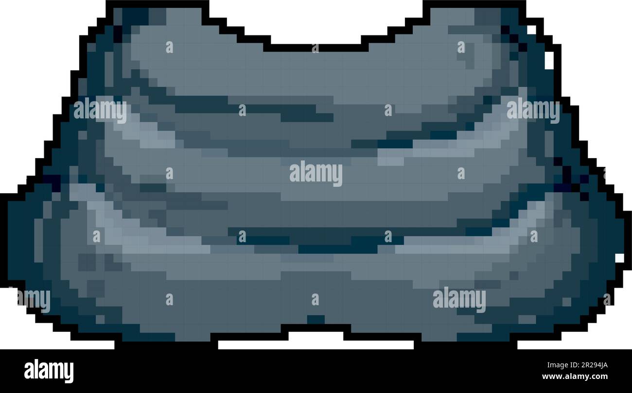 office seat cushion game pixel art vector illustration Stock Vector ...