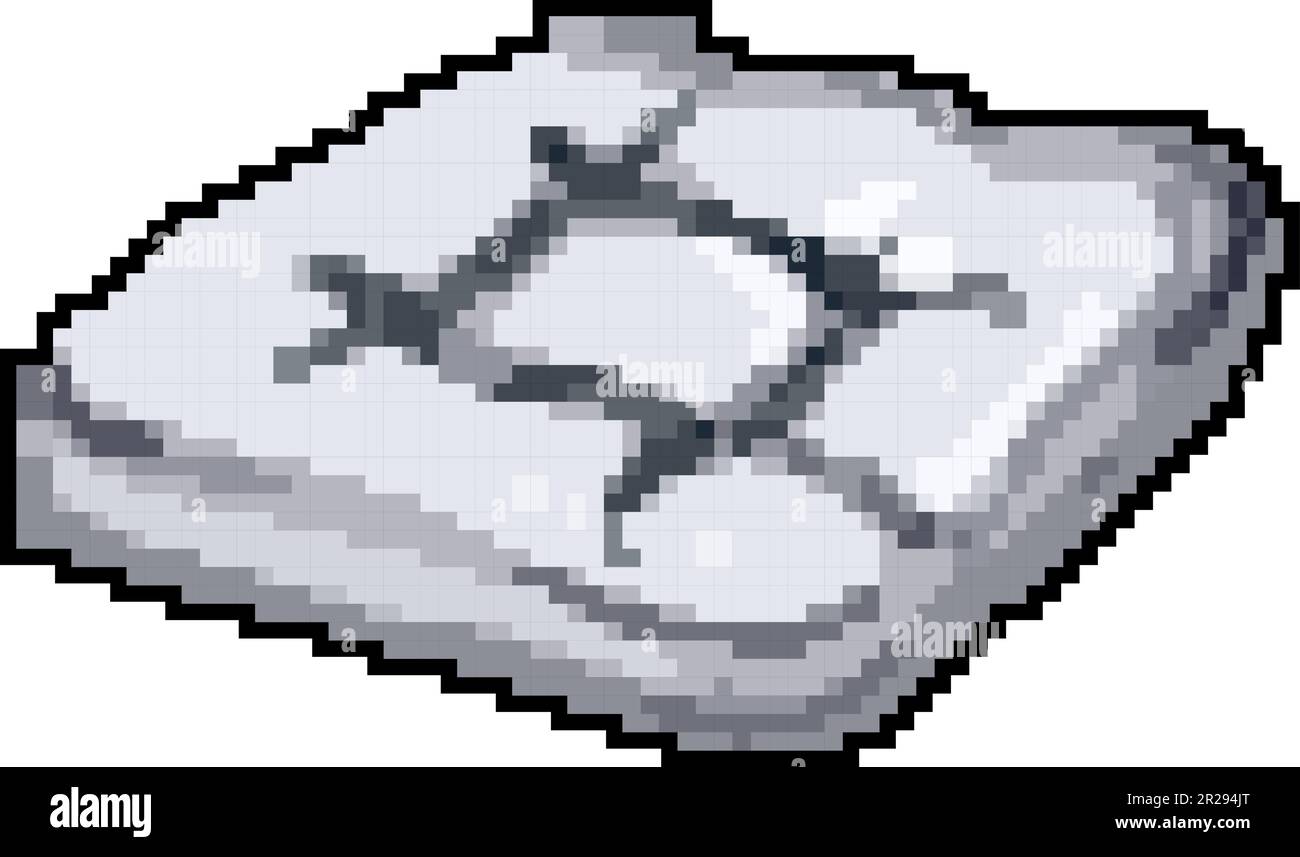 furniture seat cushion game pixel art vector illustration Stock Vector ...