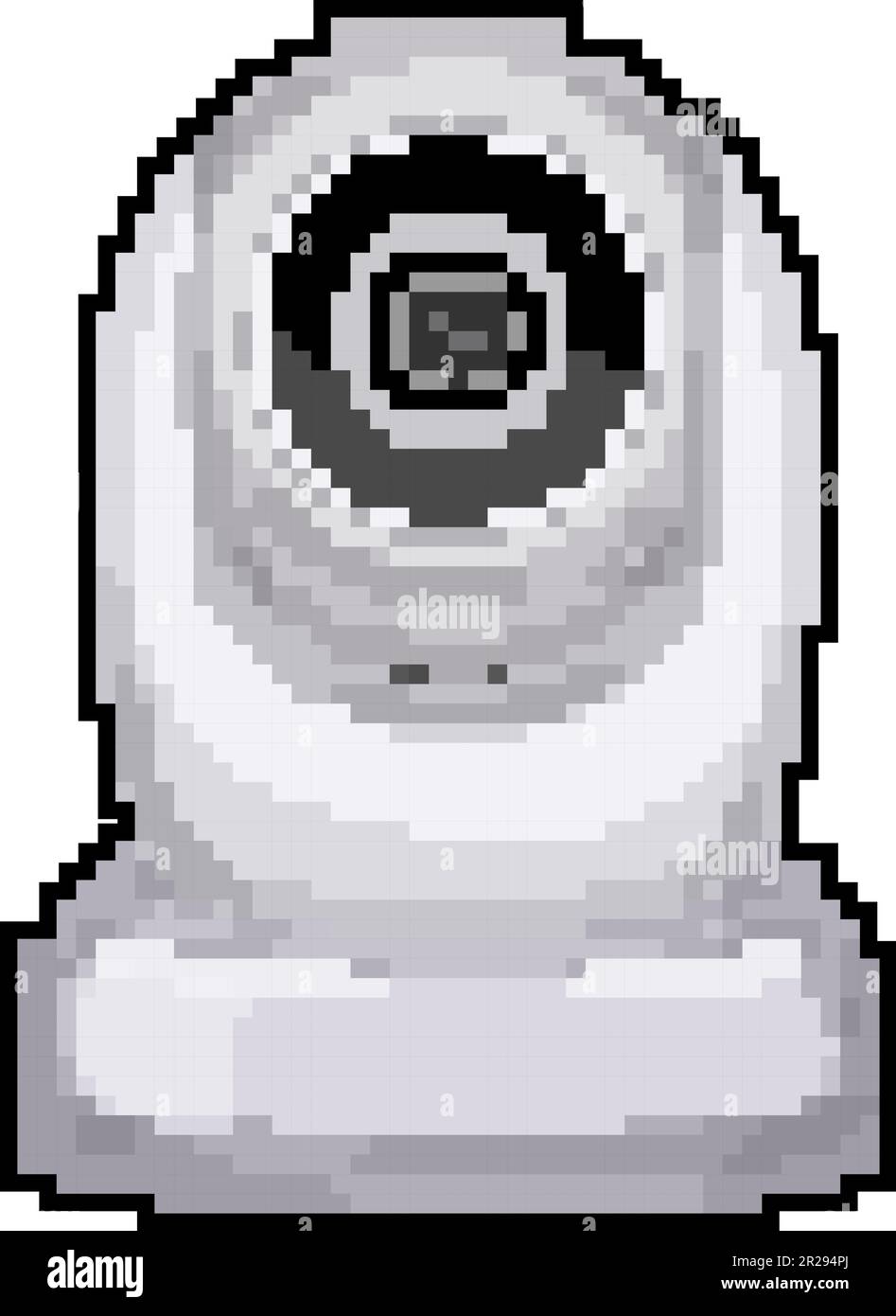 spy security camera cctv game pixel art vector illustration Stock ...
