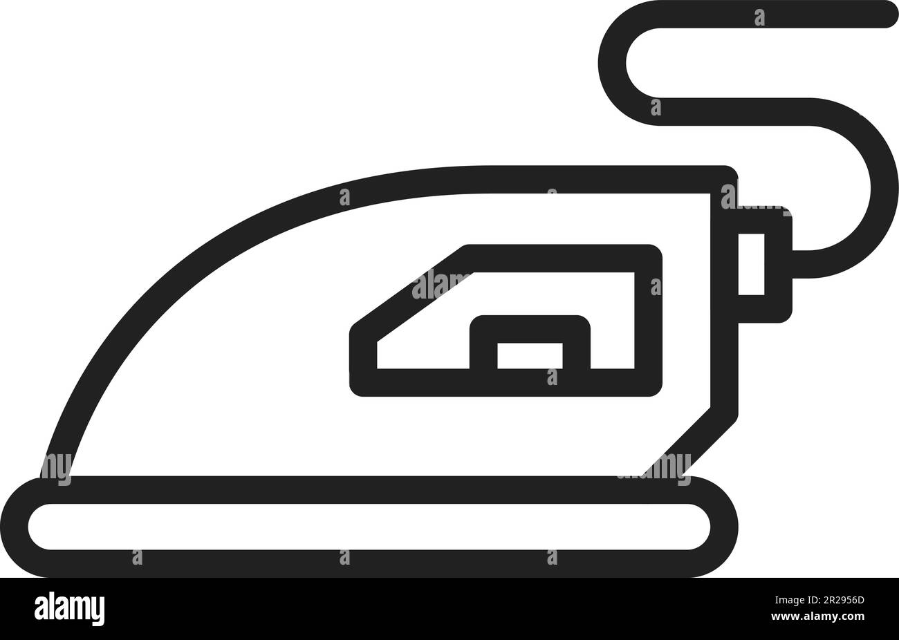 Steam Iron icon vector image. Suitable for mobile application web ...