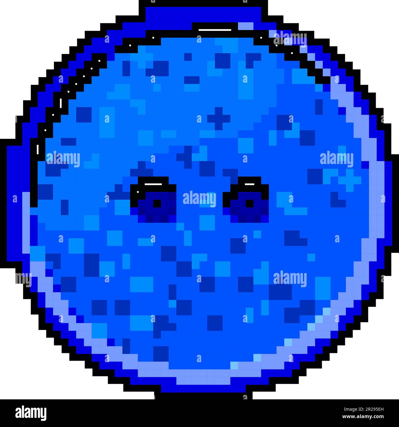 textile sewing button game pixel art vector illustration Stock Vector ...