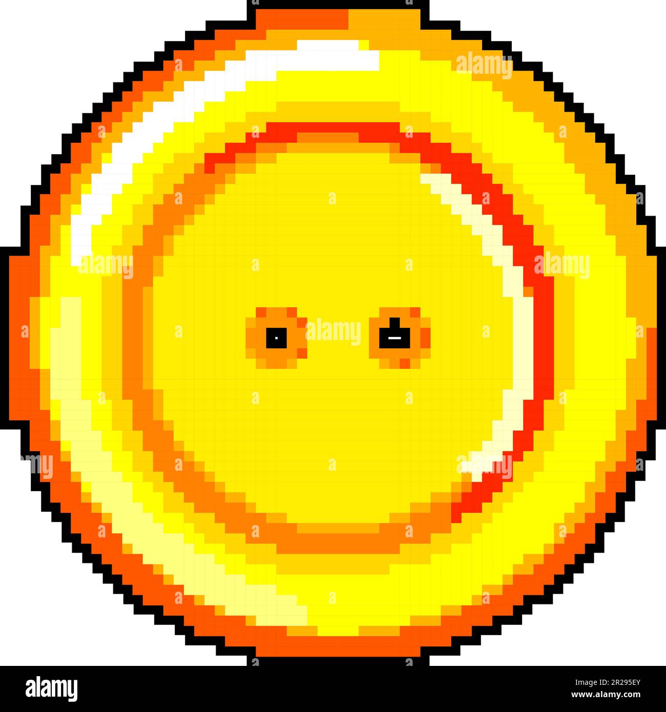 fashion sewing button game pixel art vector illustration Stock Vector ...