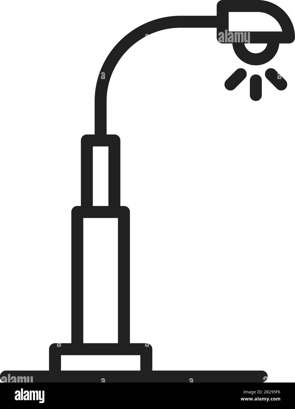 Street Lamp icon vector image. Suitable for mobile application web ...