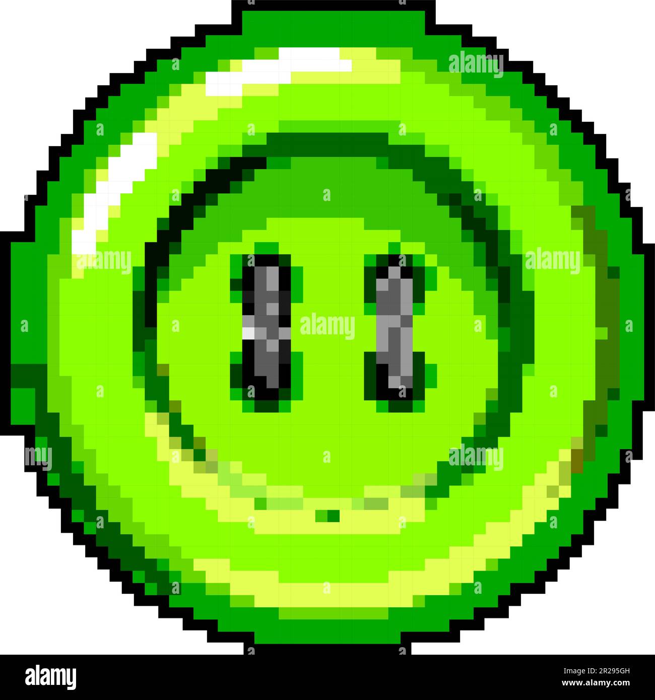 dress sewing button game pixel art vector illustration Stock Vector ...