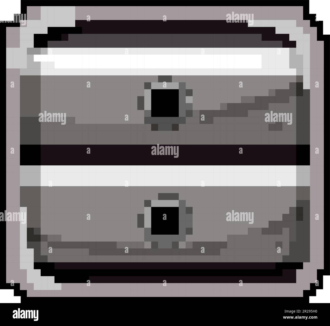 Sharpener Pencil Sharpen Game Pixel Art Vector Illustration Stock Vector Image And Art Alamy