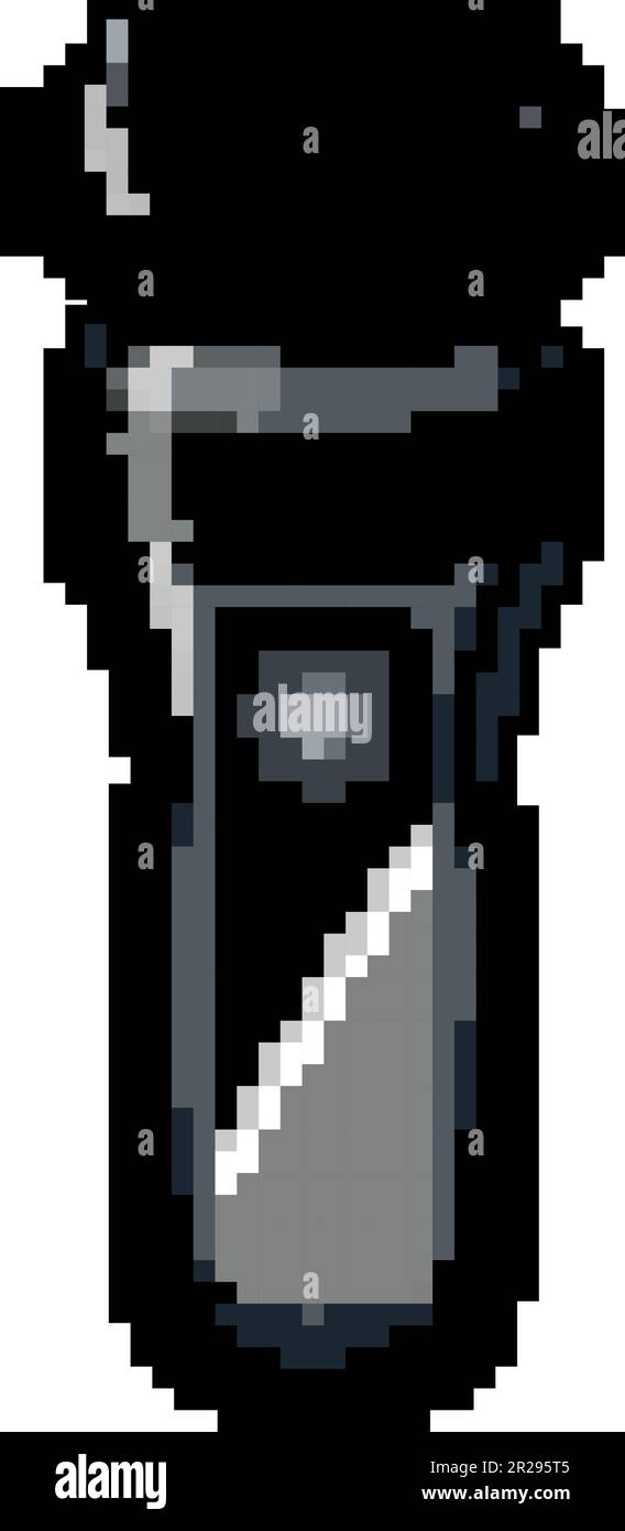 male shaver electric game pixel art vector illustration Stock Vector ...