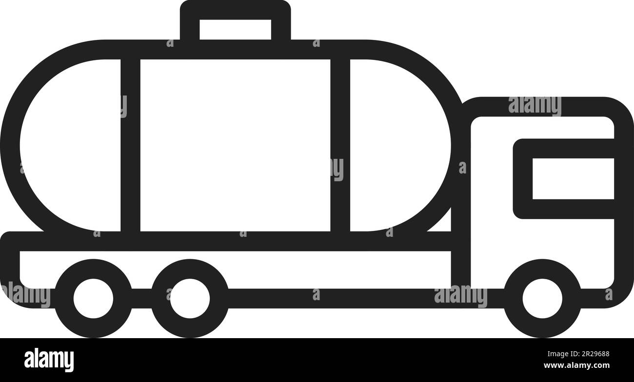 Tanker Truck icon vector image. Suitable for mobile application web ...