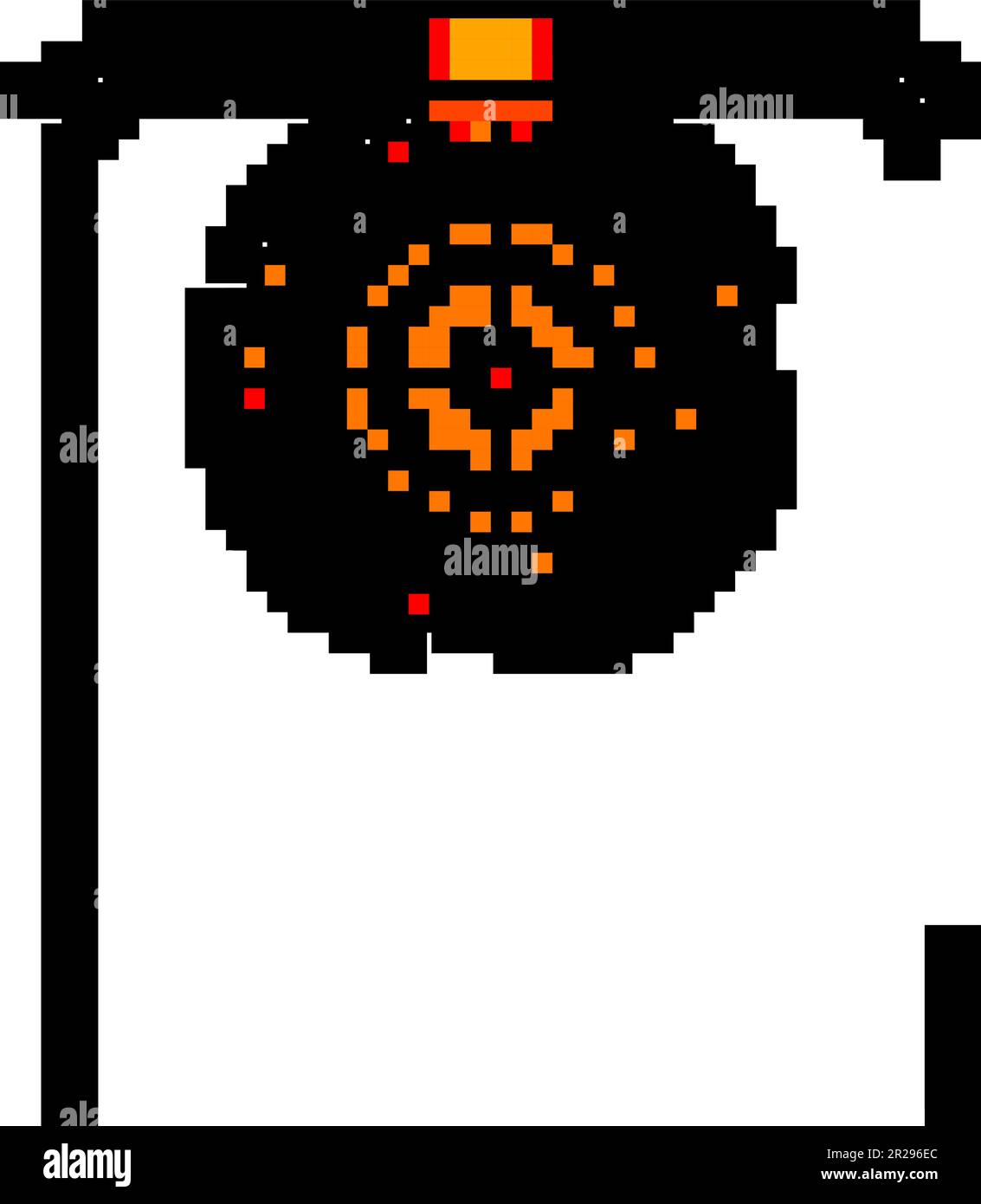 arrow shooting target game pixel art vector illustration Stock Vector ...