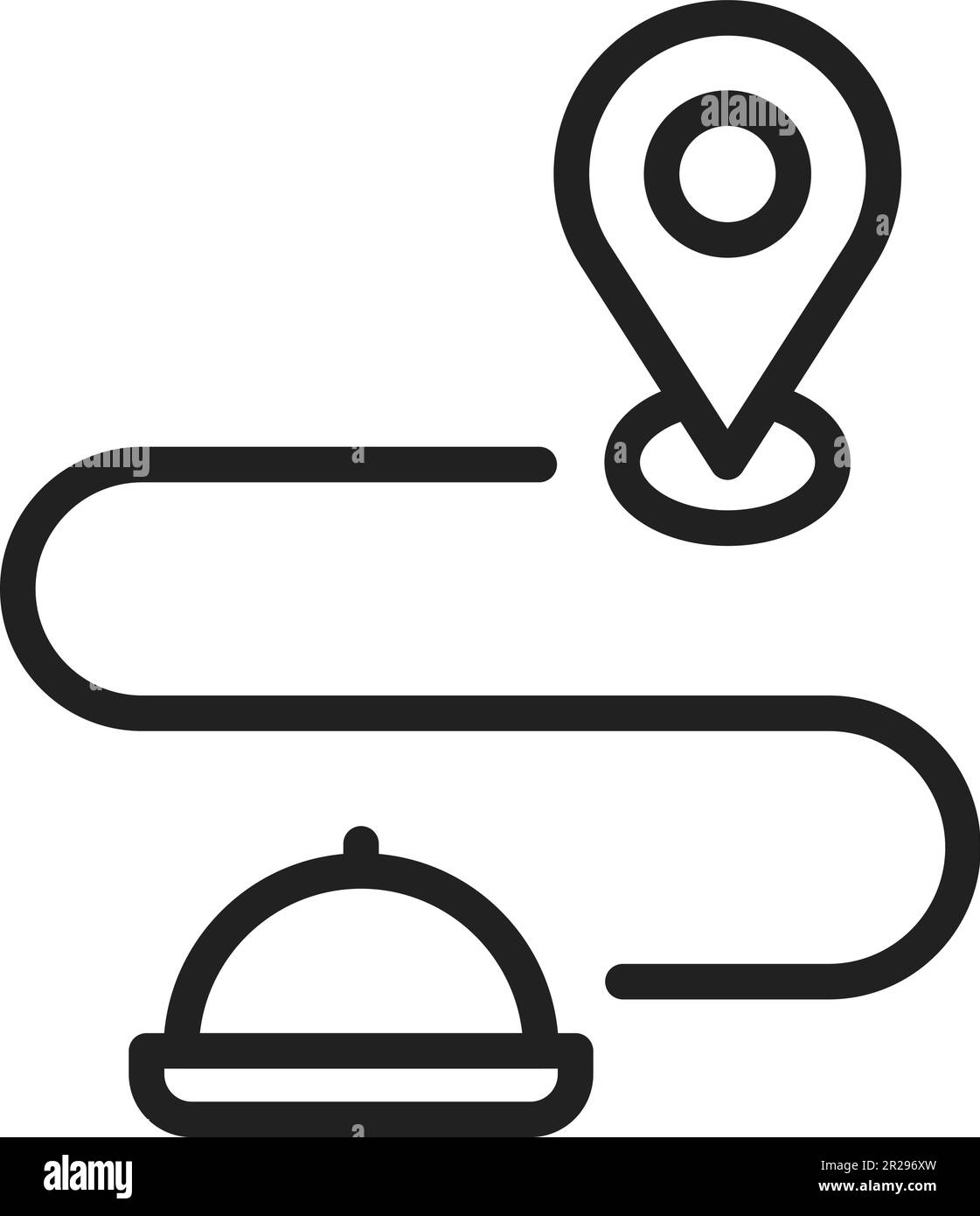 Tracking icon vector image. Suitable for mobile application web ...