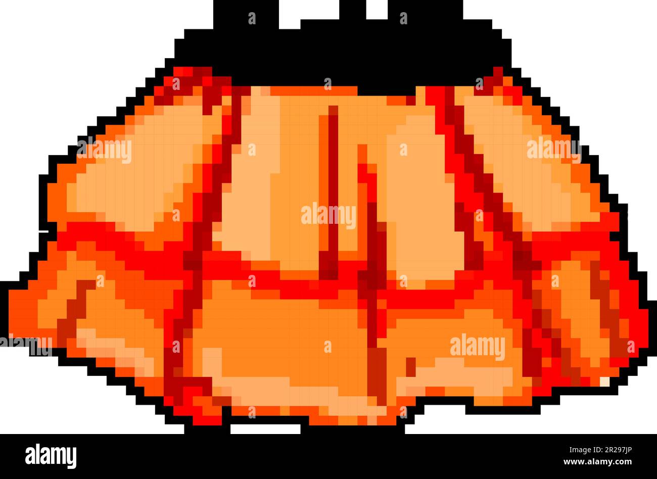girl skirt baby game pixel art vector illustration Stock Vector Image ...