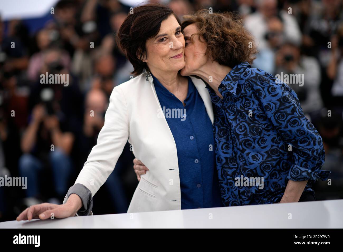Director Catherine Corsini, left, and producer Elisabeth Perez share a ...